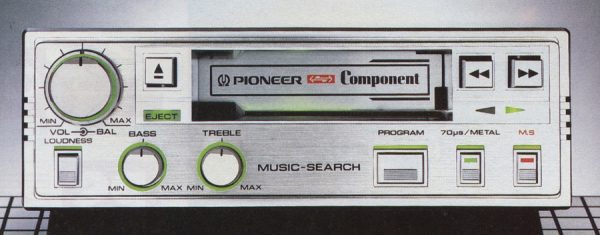Vintage Pioneer stereos — Lonesome Car-boy 101 - Kaido Racer