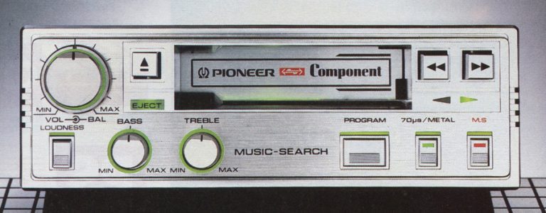 Vintage Pioneer stereos — Lonesome Car-boy 101 - Kaido Racer